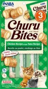 Inaba Cat Snack Churu Bites Pollo Wraps 3 Unidades Atun 30Gr - Mascotas ...